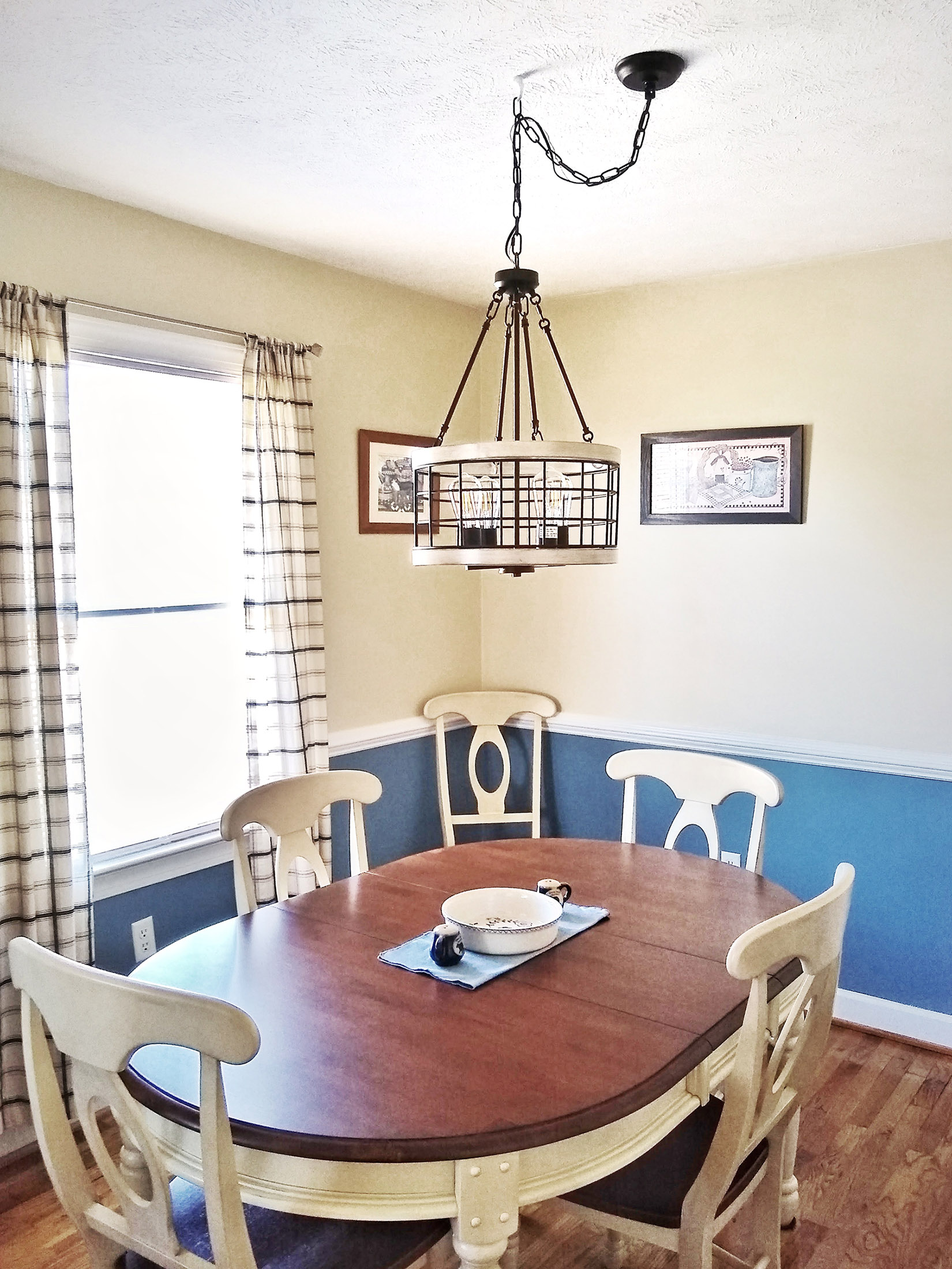 Go Ahead: Swag Your Chandelier | Seriously Happy Homes