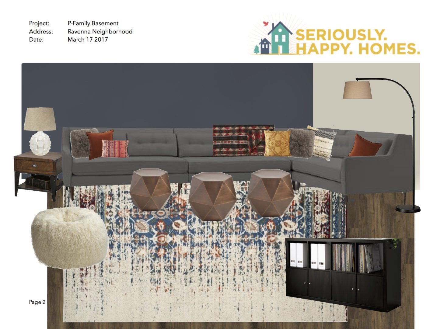 A Brilliant Basement Makeover! | Seriously Happy Homes