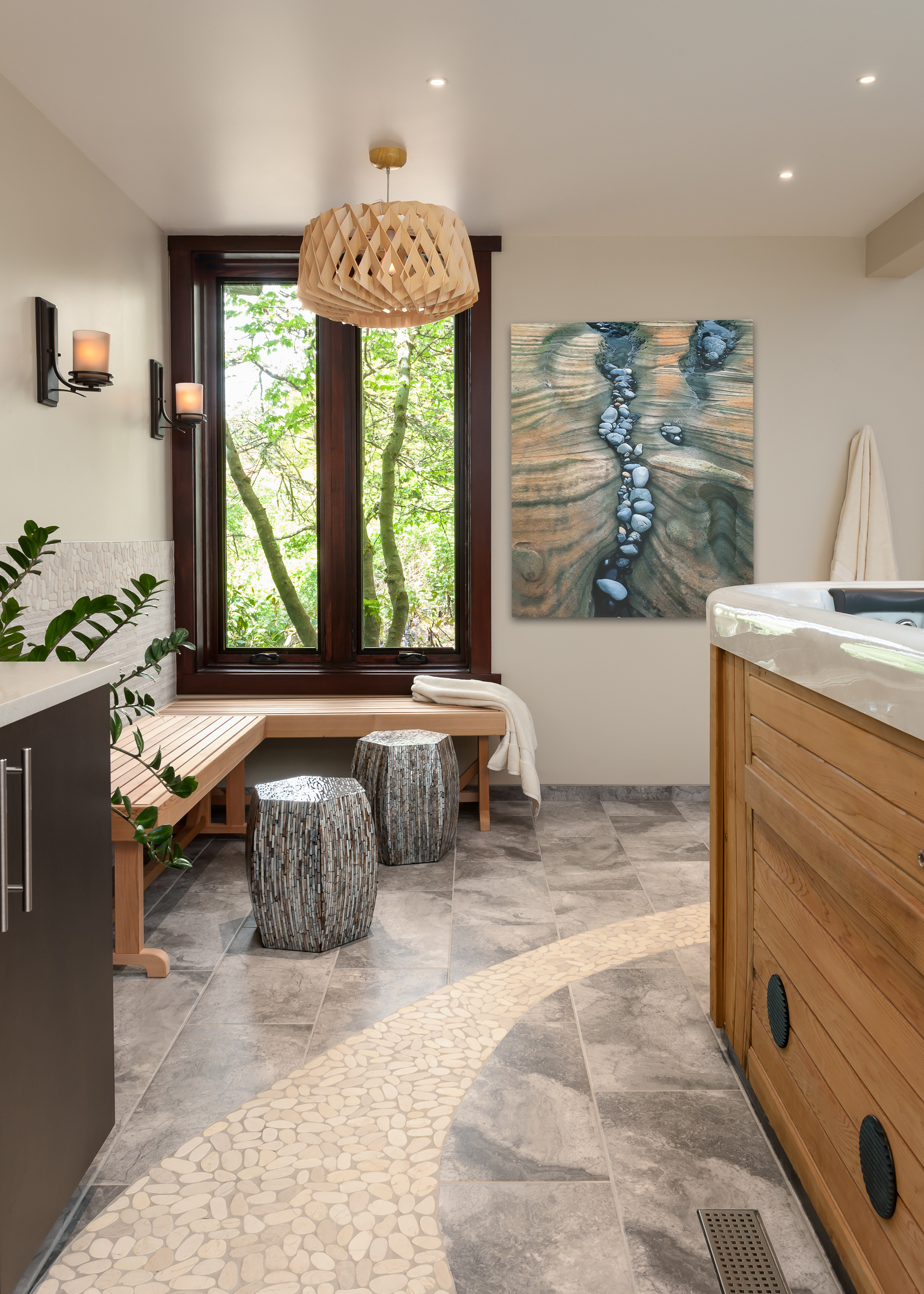 An In-Home Spa Retreat – What a Luxury! | Seriously Happy Homes