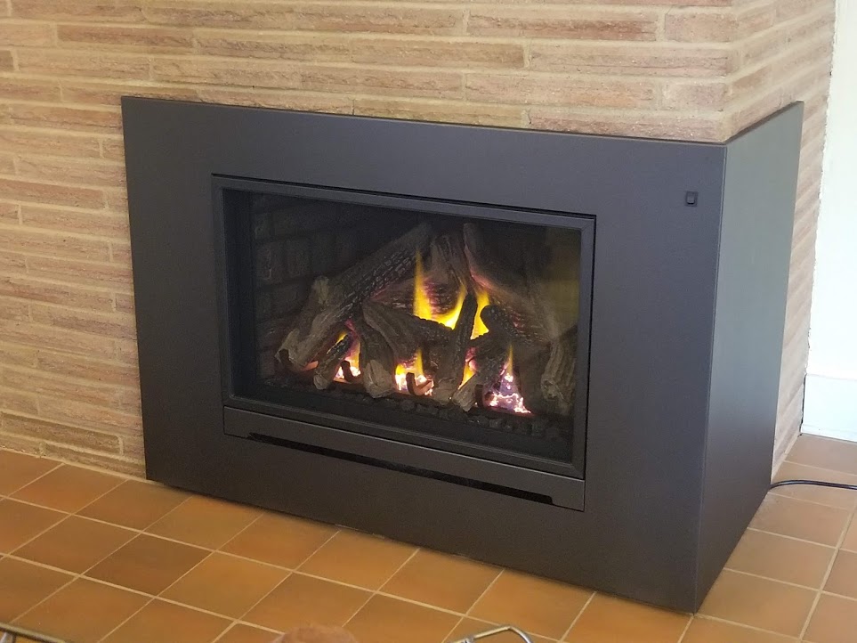 Are there inserts for L-shaped corner fireplaces?