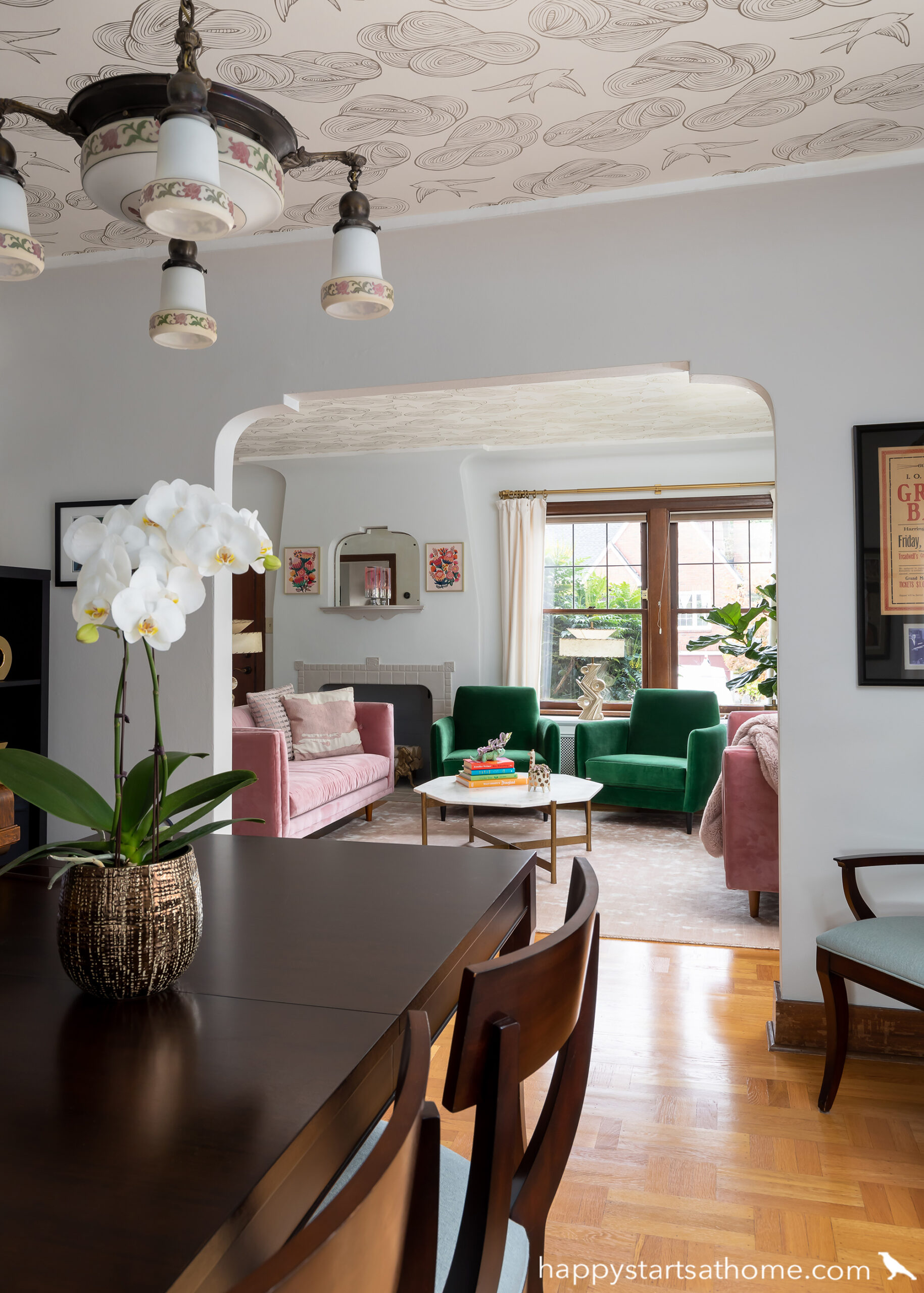 Transforming a Brown, Boring Space into a Joyful Living Room